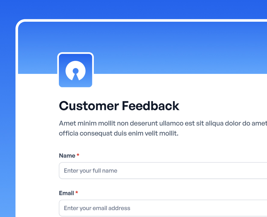 Create beautiful forms for free · OpnForm